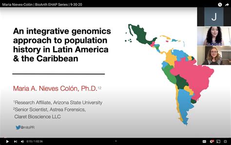 An Integrative Genomics Approach To Population History In Latin America — Anthropological