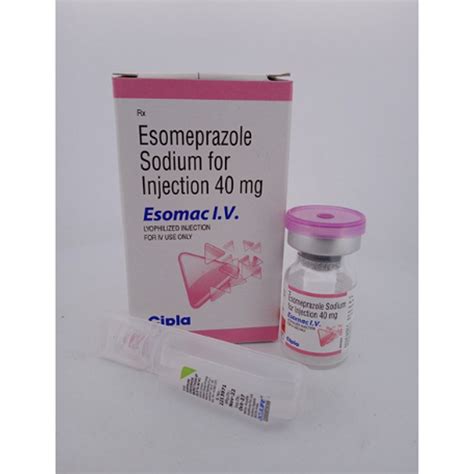 Esomeprazole Iv 40mg 1s Medipoint Pharmaceuticals Limited
