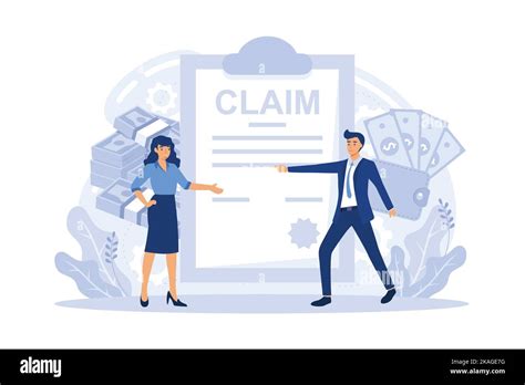 Registration Of Claim Form Document Providing Personal Information