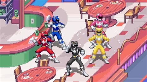 Mighty Morphin Power Rangers Return In All New Retro Style Action Game