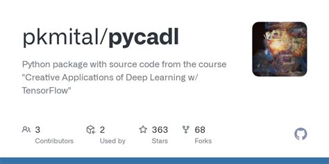 P Creative Applications Of Deep Learning With Tensorflow Python