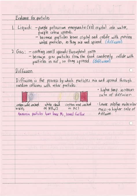Igcse Chemistry Notes ~ Chemistry Year 1011