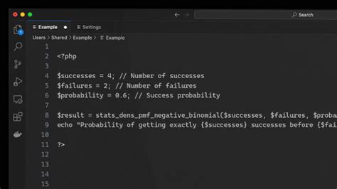 Basic Example Of Stdbinomialdistribution In C