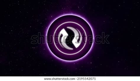 Injective Protocol Inj Cryptocurrency Coin Symbol Stock Illustration