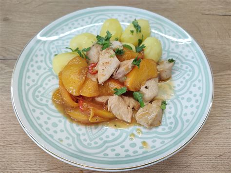 Kuřecí Prsa Na Nektarinkách Podle Romana Pauluse Fotografie 1 Topreceptycz