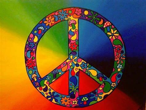 Pin By Rebecca Zehner Bayer On Art Peace Art Peace Sign Art Rainbow