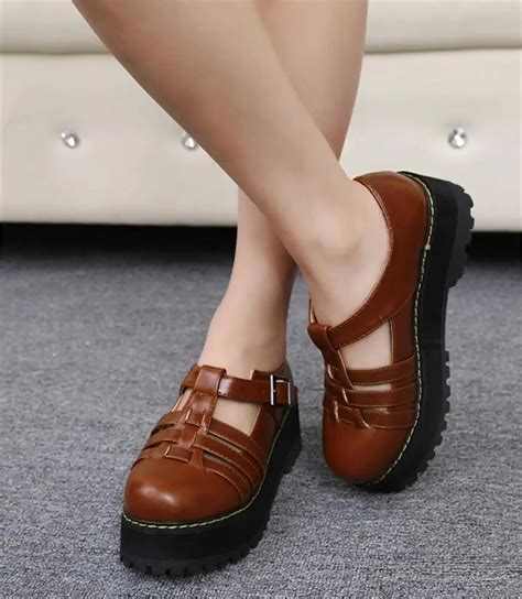 British Style Retro Casual Shoes Women New Nice Japan Harajuku Shoes