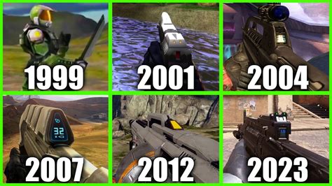 Evolution Of Unsc Weapons In Every Halo Game 1999 2023 Youtube