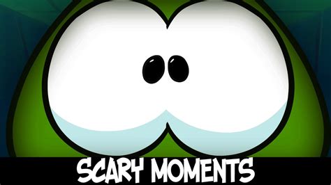 🎃 Om Nom Halloween Scares Om Nom Is So Cute When Hes Scared Youtube