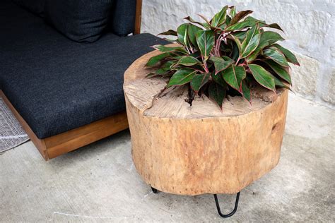 Oak Log Planter Urban Tree Company
