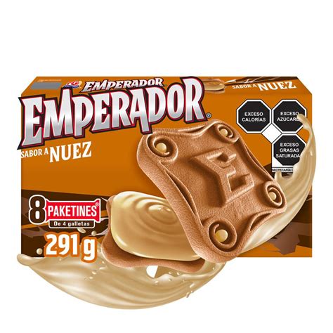 Galletas Gamesa Emperador Nuez Con 8 Piezas 291 G Soriana