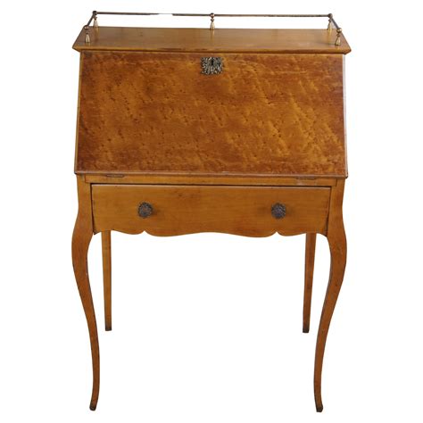 Antique Victorian Eastlake Cherry Drop Front Secretary Writing Desk 61