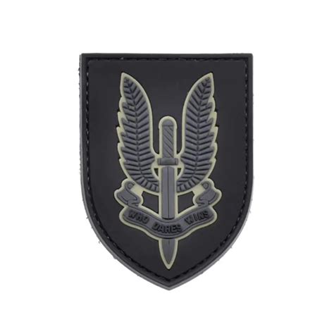 22nd Sas Special Air Service Pvc Patch Black La Patcheria