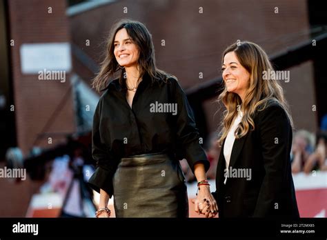 Rome Italy October Kasia Smutniak Attends A Red Carpet For The Movie Mur During The