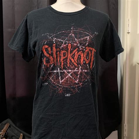 Slipknot Black And Red Spencers T Shirt With No Depop