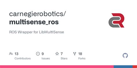 Github Carnegieroboticsmultisenseros Ros Wrapper For Libmultisense