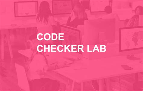 Code Checker Lab Digitale Lernangebote