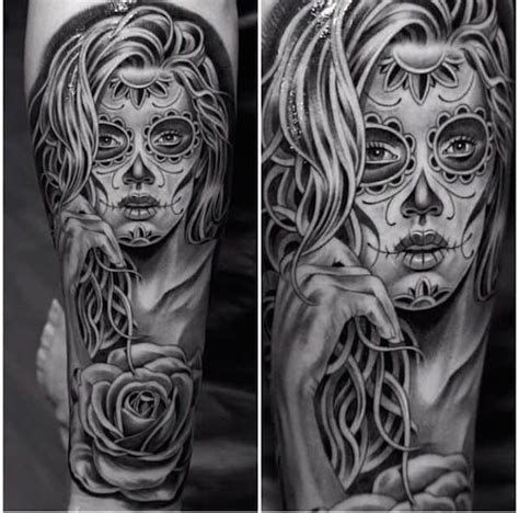 A Pretty Cool Gallery Of Day Of The Dead Tattoos Tvovermind