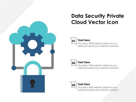 Data Security Private Cloud Vector Icon Ppt PowerPoint Presentation Icon Layouts PDF