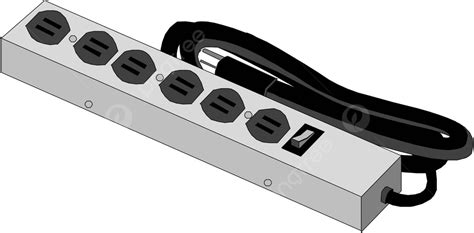 Power Surge Consumption Black Overloaded Vector Consumption Black