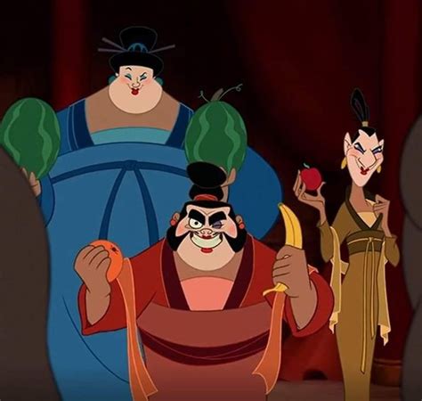 Mulan Three Guys Mulan Sisters Mulan Matchmaker The Banana