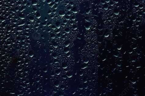 Texture Of A Drop Of Rain On A Glass Wet Transparent Background Photo And Picture For Free