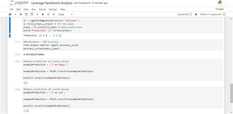 Leverage Sentiment Analysis Devpost