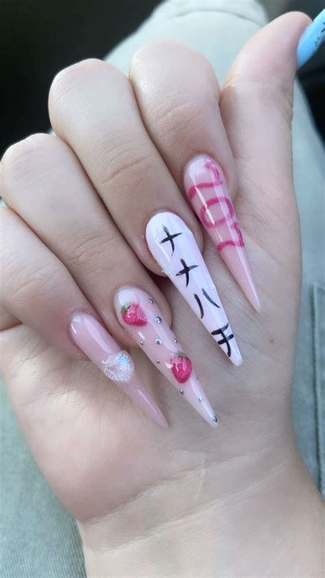 Nana Nails🍓 Fruits Basket Nails Code Geass Nails Misa Nails
