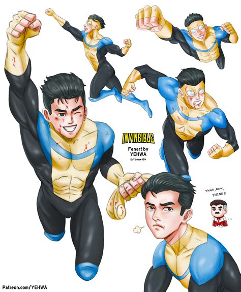 Artstation Mark Grayson Invincible Fanart