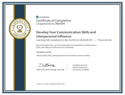 Nandini On Linkedin Communication Skillsdevelopment