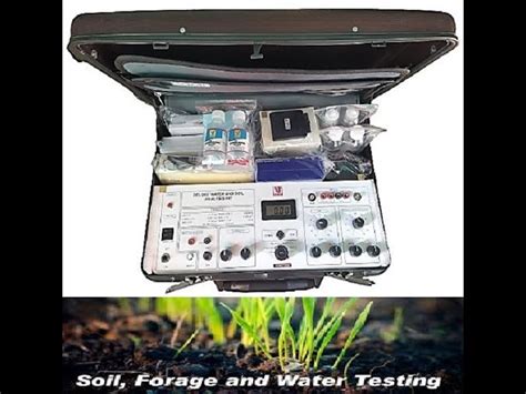 Water And Soil Analysis Kit Microcontroller Solution Analyzer Kit