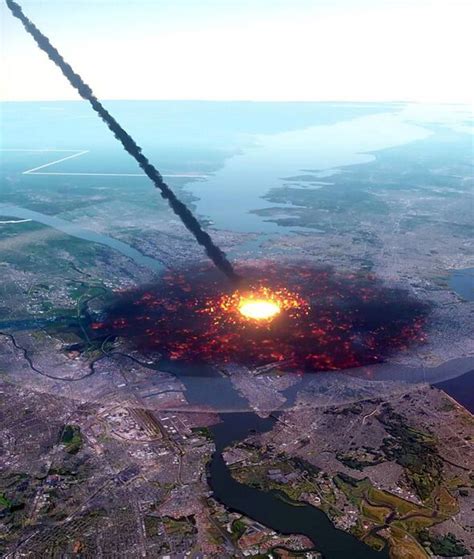 Terrifying Simulation Shows What Would Happen If Asteroid Hits Earth In