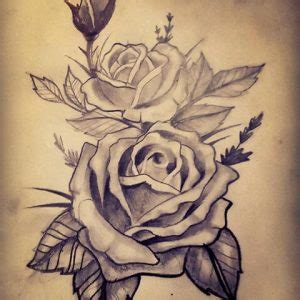 Dibujos A Lápiz De Rosas Dibujos A Lápiz