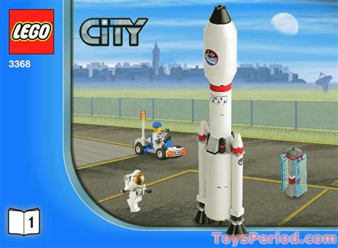 Lego 3368 Space Center Instructions And Parts List