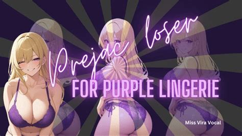 Prejac Loser For Purple Lingerie Rpg Style C Control Miss Vira