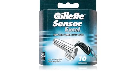 Gillette Sensor Excel Replacement Blades Notino Ie