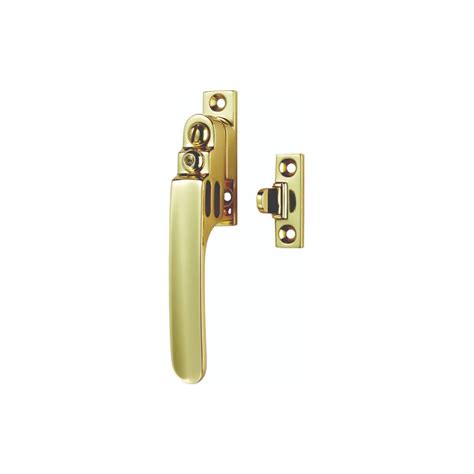 Carlisle Brass Locking Casement Fastener With Night Vent Polished