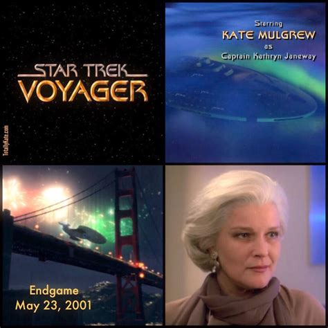 Star Trek Voyager Series Finale Endgame May 23 2001 Star Trek