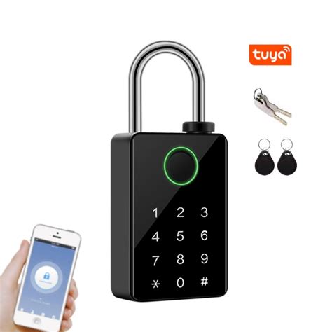 Buy Tuya Bluetooth Waterproof Heavyduty Padlock Fingerprint And Passcode