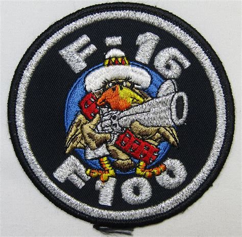 F 16 F100 Patch Griffin Militaria