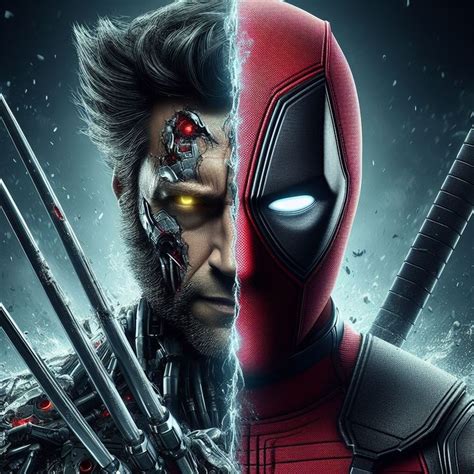 Deadpool And Wolverine Marvel Art Character Drawing Character