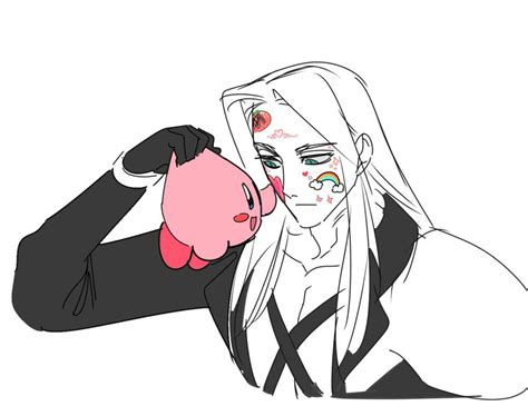 Ddb 000 Kirby Sephiroth Final Fantasy Final Fantasy Vii Kirby Series Nintendo Super