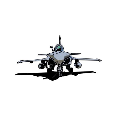 Premium Vector Rafale Aircraft Illustration
