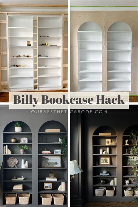 Arched Built Ins Billy Bookcase Hack How Can This