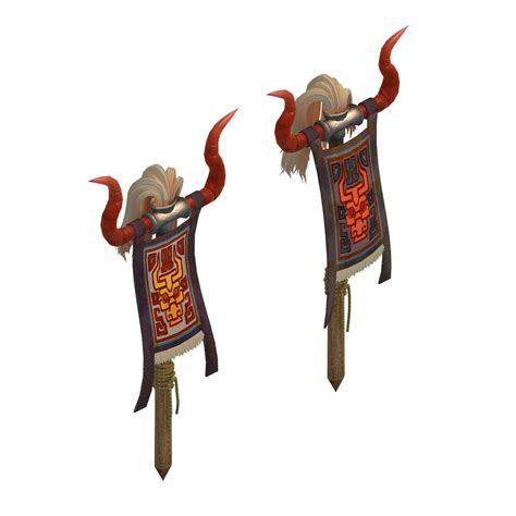 Devil Walled Banner 3d Model Cgtrader