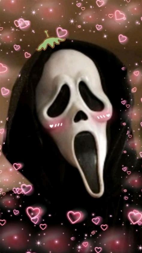 Няшка🔪 Ghost Face Wallpaper Aesthetic Scary Art Horror Movie Art