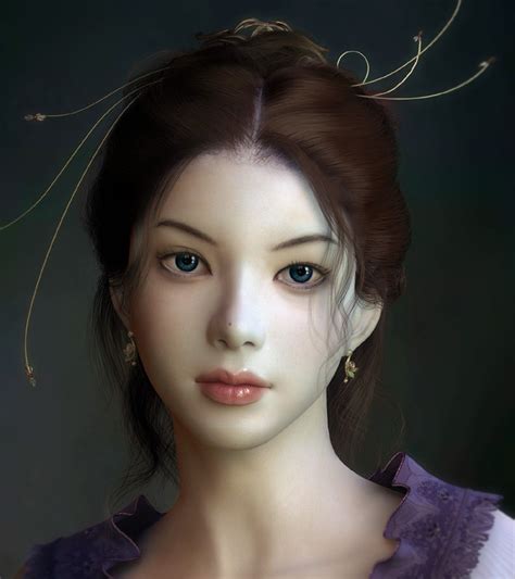 3d Digital Art Female