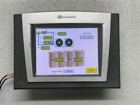 unitronics v570 57 t20b hmi controller and unitronics v200 18 e5b ebay