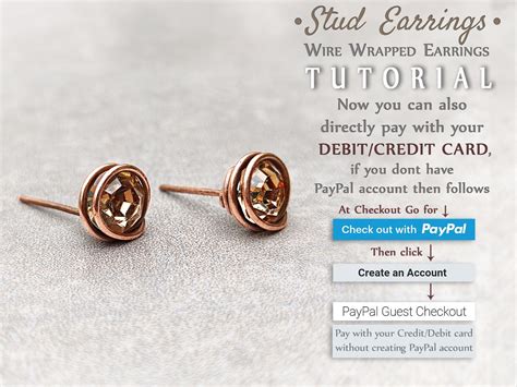 Buy Wire Wrap Earring Tutorial Wire Wrapping Video Tutorial 5 Online In