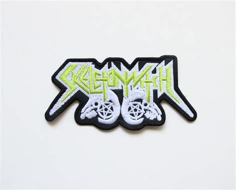 Skeletonwitch Logo Embroidered Patch